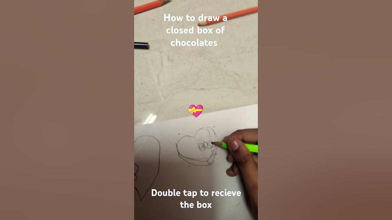 How to draw a box of chocolates #1 - YouTube