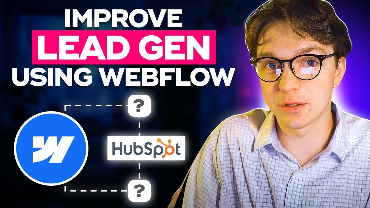 Unlock Webflow's Lead Gen Power: Forms, CRM Integration & Email Marketing - YouTube