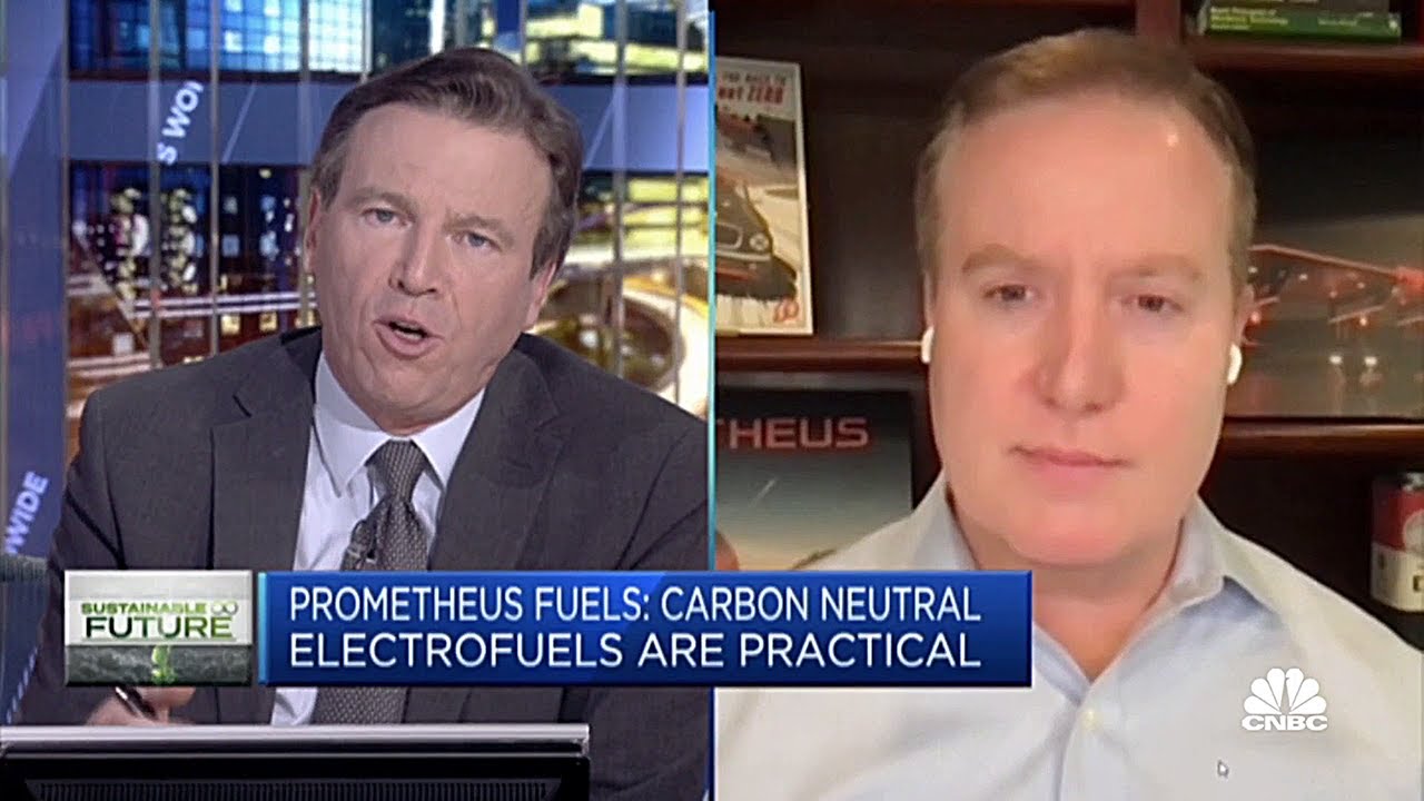 CNBC | Prometheus Fuels tech drives down cost of e-fuels - YouTube