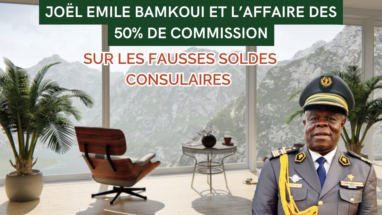 Colonel Emile Bamkoui et l'affaire des 50% de commission sur les ...