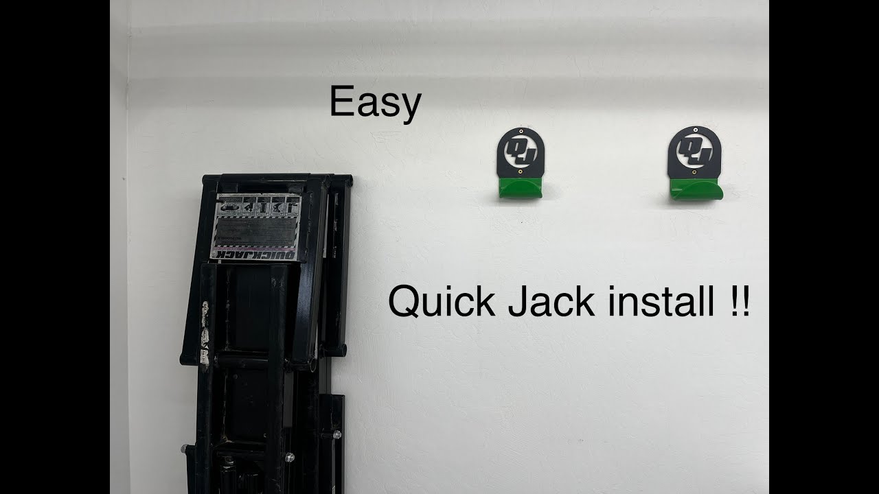 Installing quick Jack hooks in the garage !! #automobile #jamaica #carjack #homeupgrade - YouTube