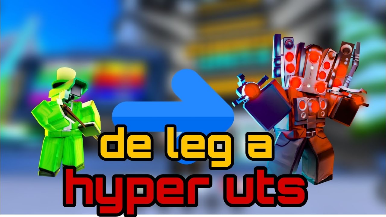 !DE LEG A HYPER UTS¡ Cap 2| Toilet Tower Defense - YouTube
