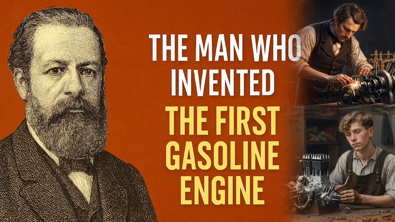 THE MAN WHO INVENTED THE FIRST GASOLINE ENGINE | Nicolaus August Otto ...