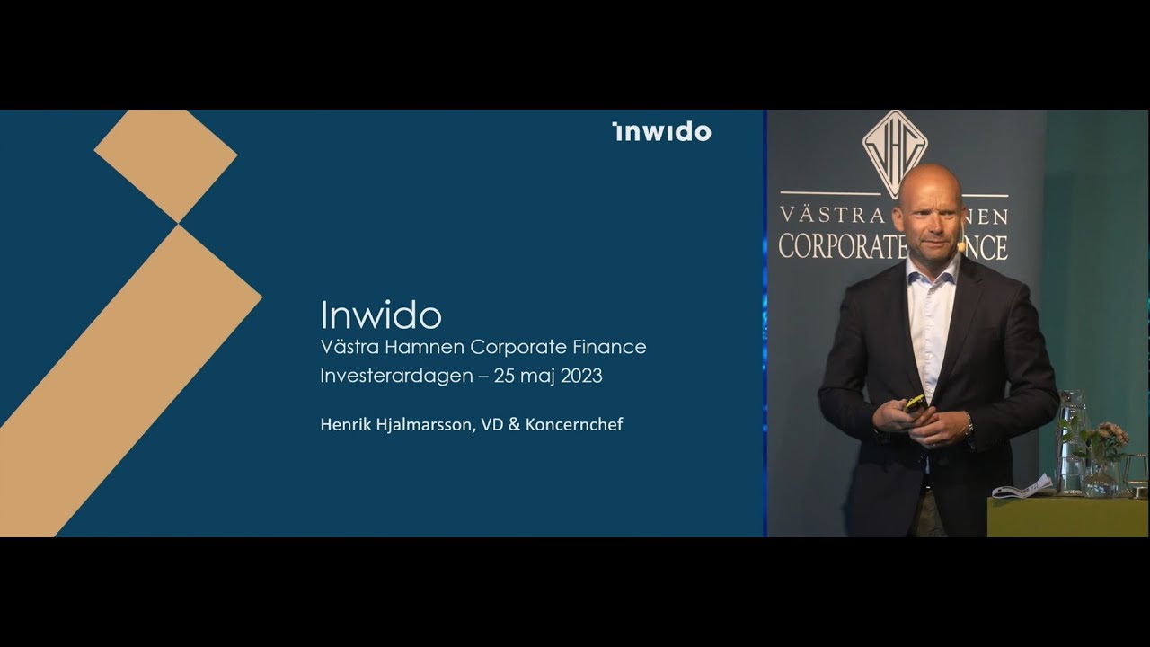 Inwido presenterar på Investerardagen 25 maj 2023 - YouTube