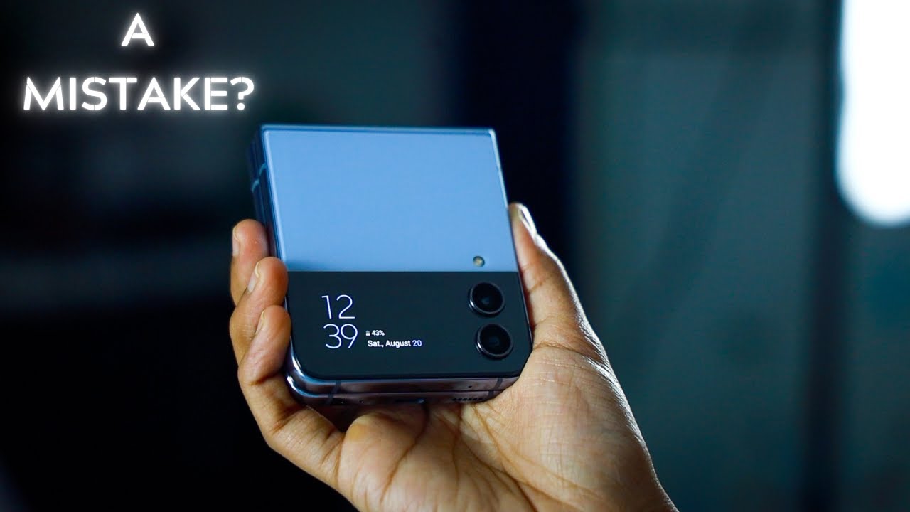 NEW Galaxy Z Flip 4 - My First Impressions + Camera Test | The ...