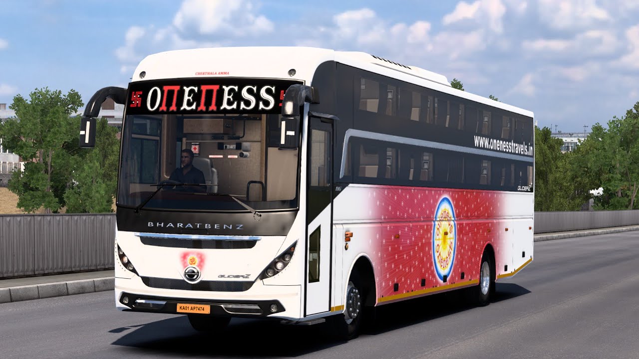 ONENESS Travels MG GliderZ+ Bharat Benz BS6 Premium AC Sleeper Bus ...