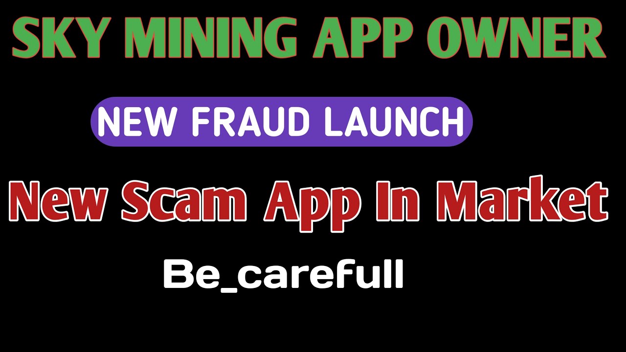 Is the Sky Mining App Owner Trapping Users Again? Latest News - YouTube
