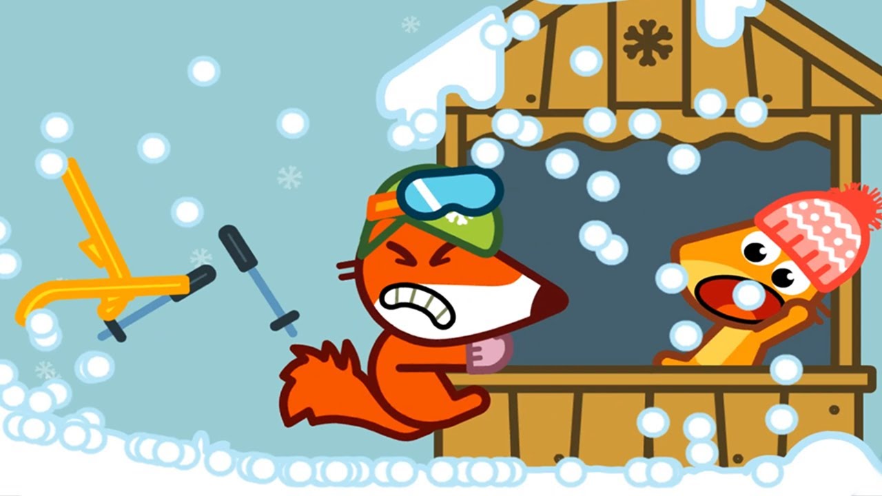 Pango Storytime - New Update New Story - Fox goes skiing - YouTube