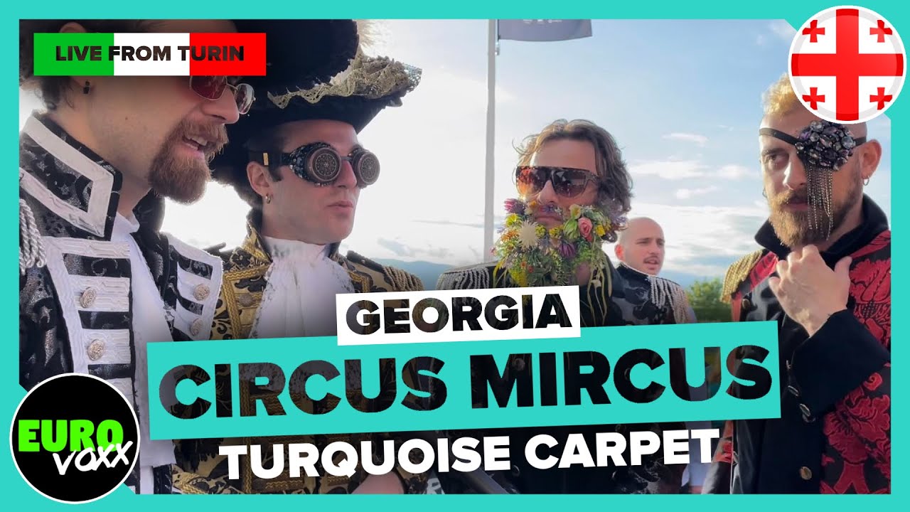 GEORGIA EUROVISION 2022: Circus Mircus - Lock Me In (TURQUOISE CARPET ...
