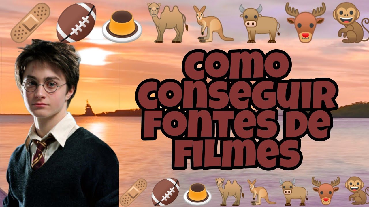 como conseguir fontes de filmes - YouTube