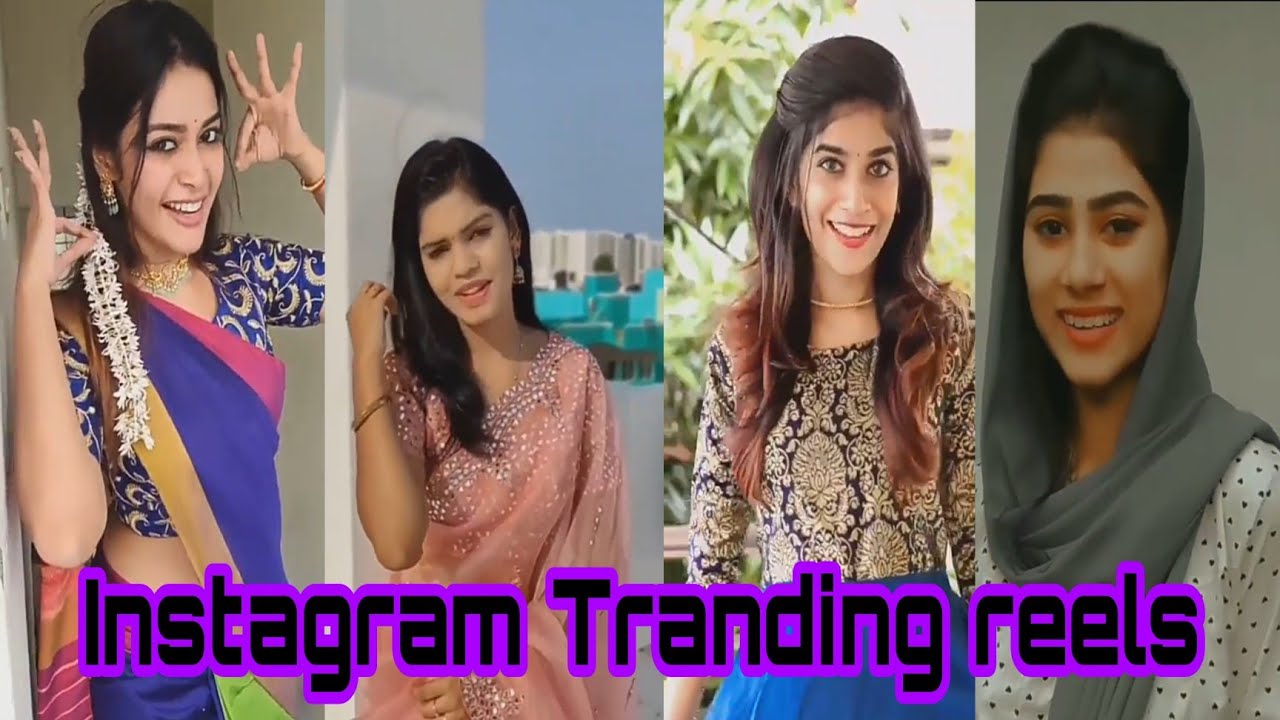 New Instagram Reels Collection | Tamil reels | Tamil dancing queens ...