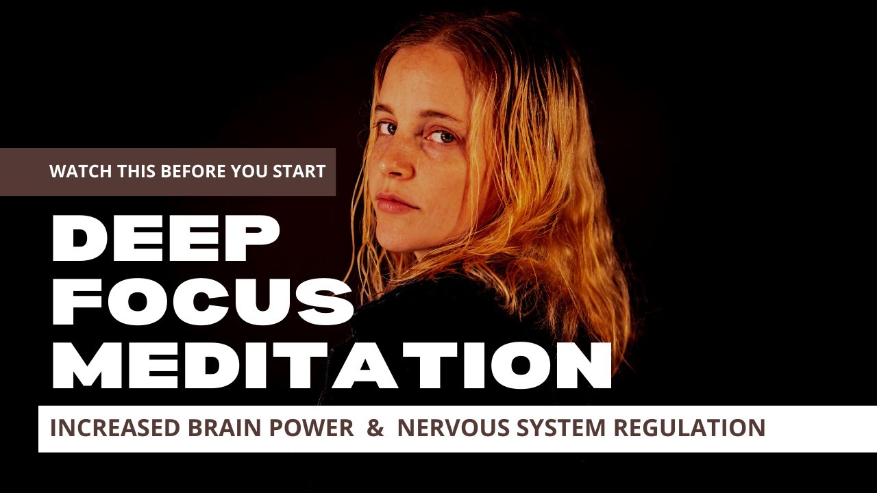 Intro to Deep Focus 15 min for 15 days meditation series - YouTube