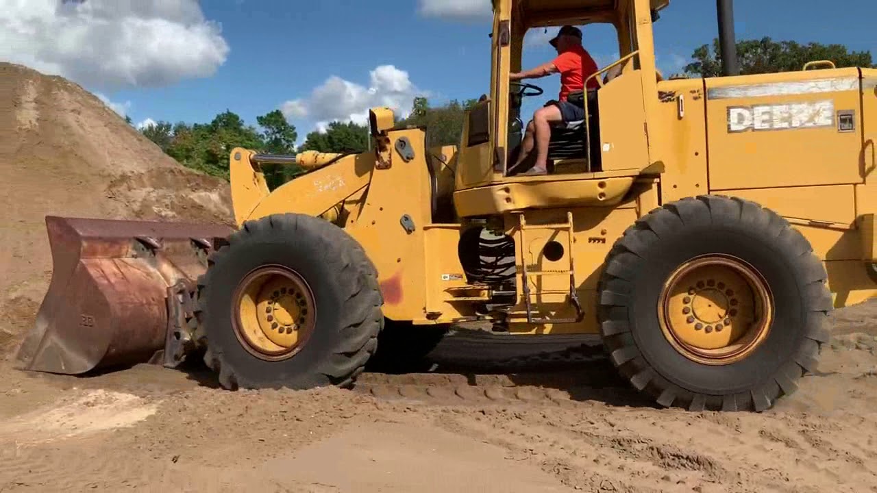 John Deere 544H - YouTube