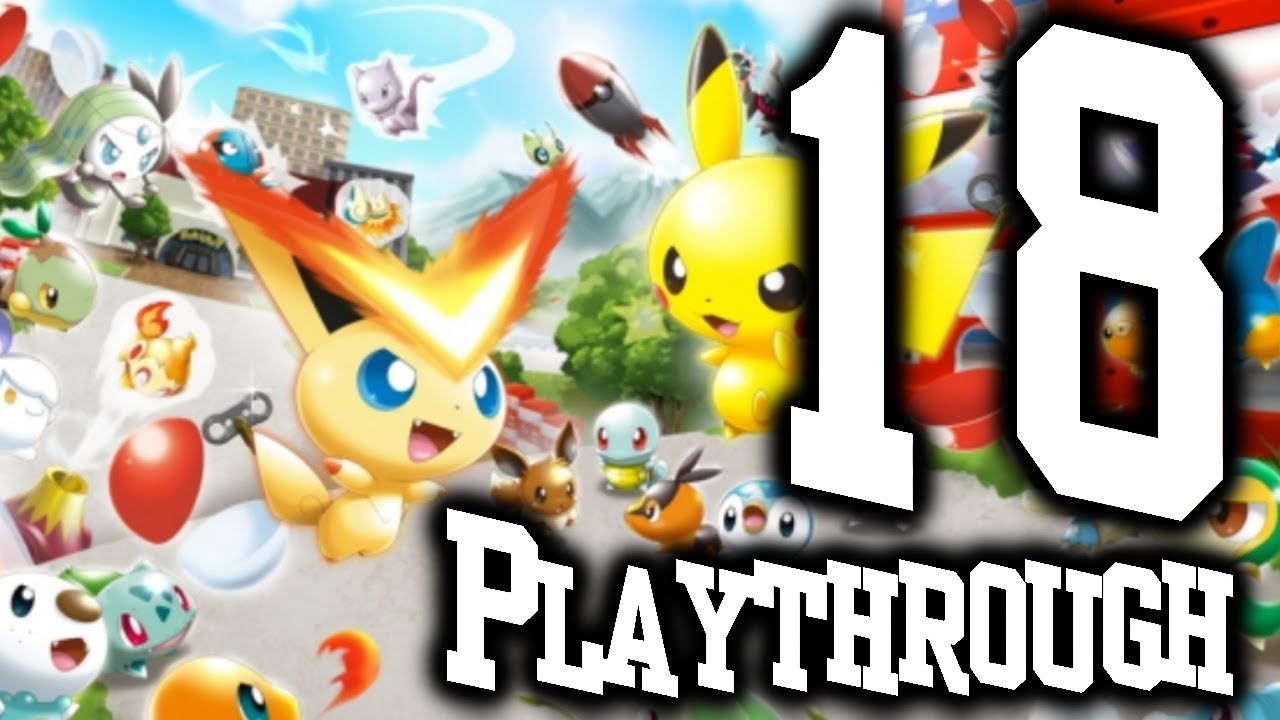 Pokemon Rumble U Walkthrough Playthrough Part 18 - Sealed Door - Black ...