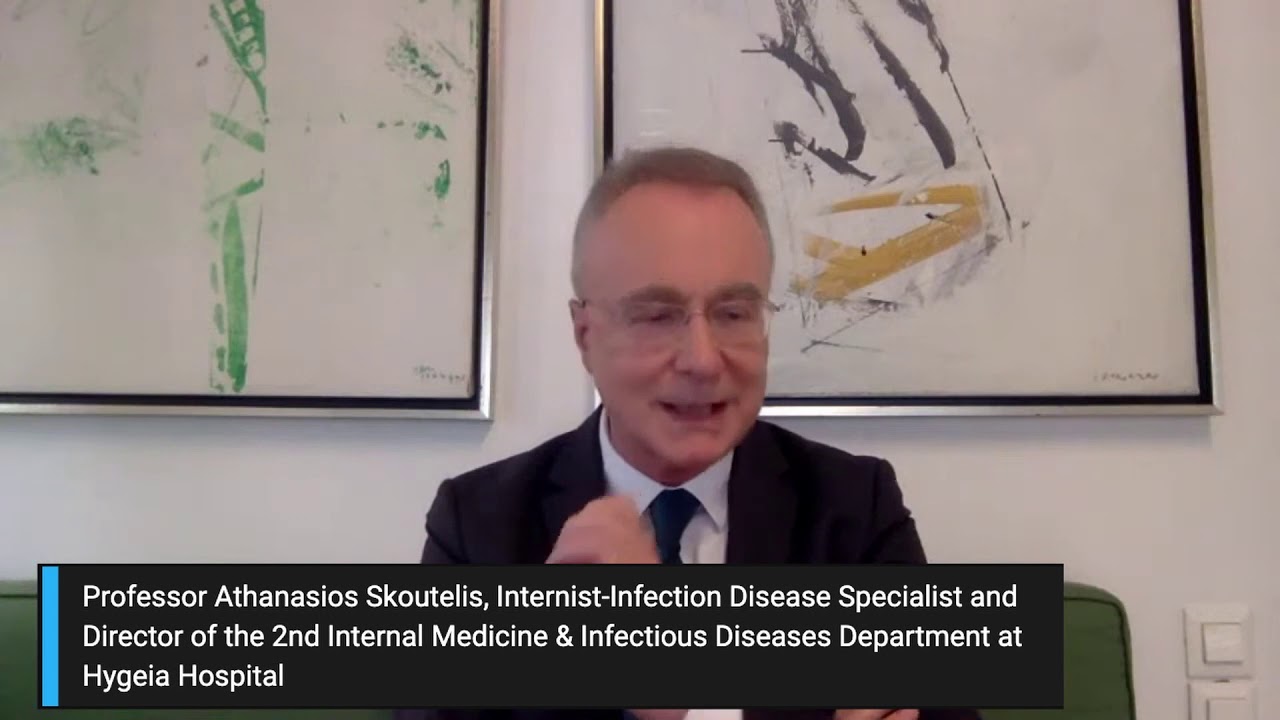 Professor Athanasios Skoutelis, Internist-Infection Disease Specialist and Director of the 2nd ...