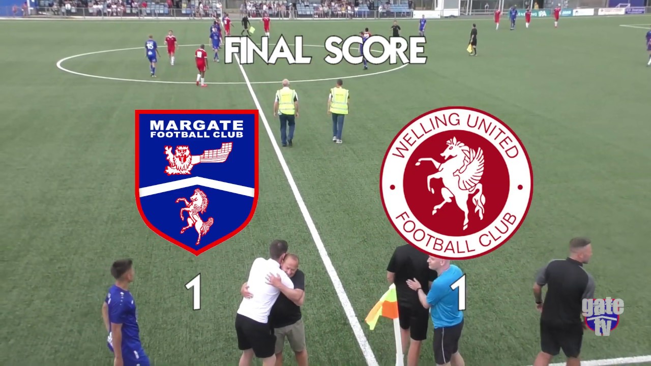 Margate Football Club Vs Welling United Pre-Season Friendly - YouTube