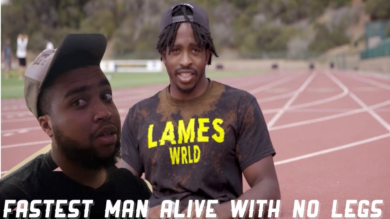 He’s the fastest man alive with no legs!! - YouTube