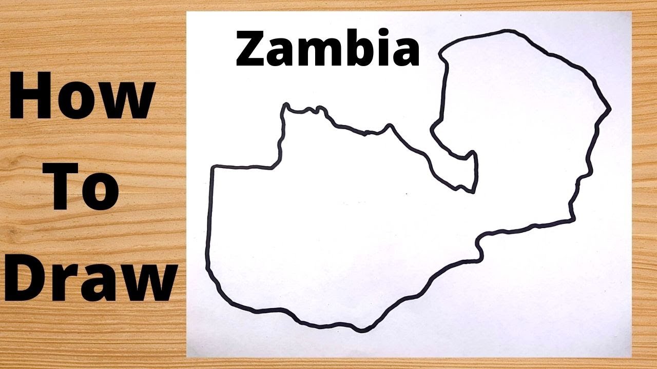 How to Draw Zambia - YouTube
