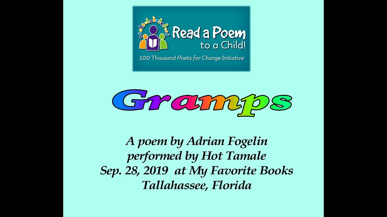 Gramps by Adrian Fogelin - YouTube