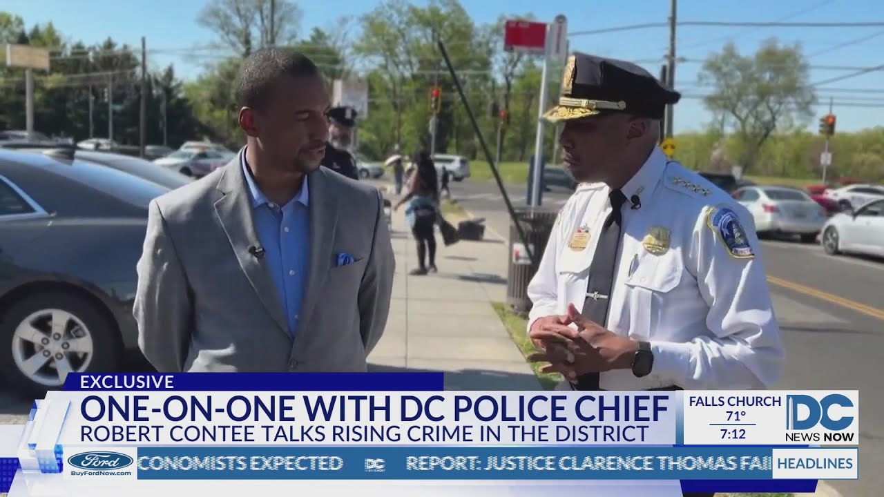 Exclusive interview with Police Chief Robert Contee - YouTube