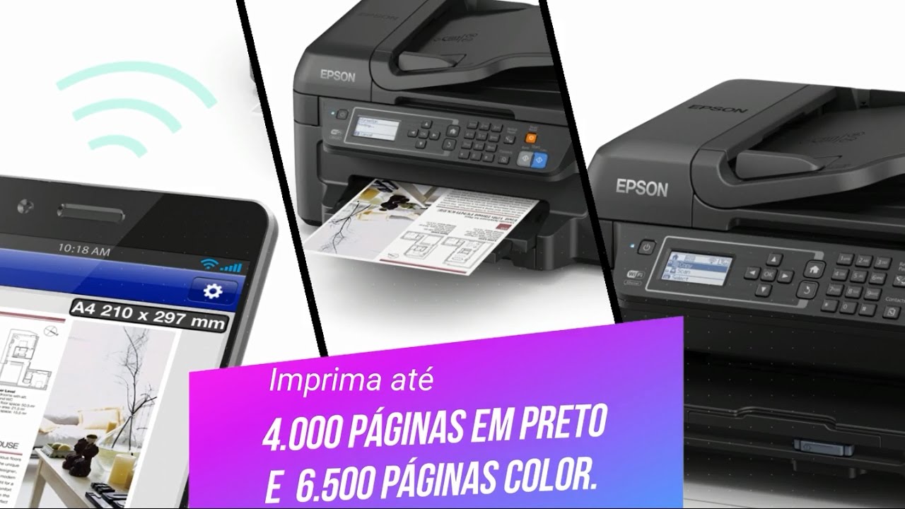 Conheça a Multifuncional Epson Eco Tank L656 - YouTube