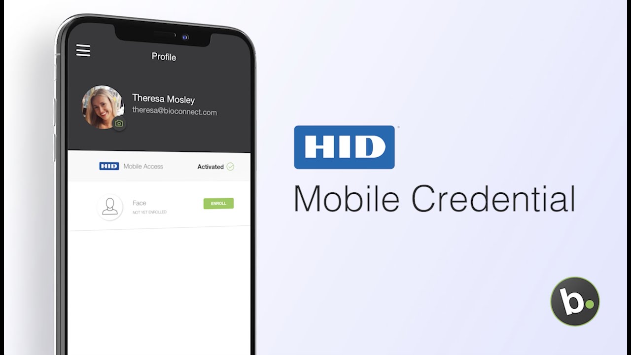 NEW: HID and BioConnect Mobile Credential - YouTube