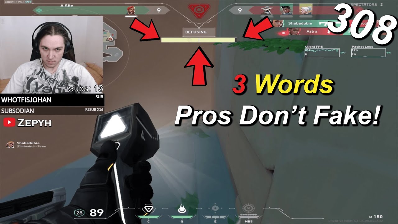 3 Words Pros Don't Fake! (Valorant E308) - YouTube