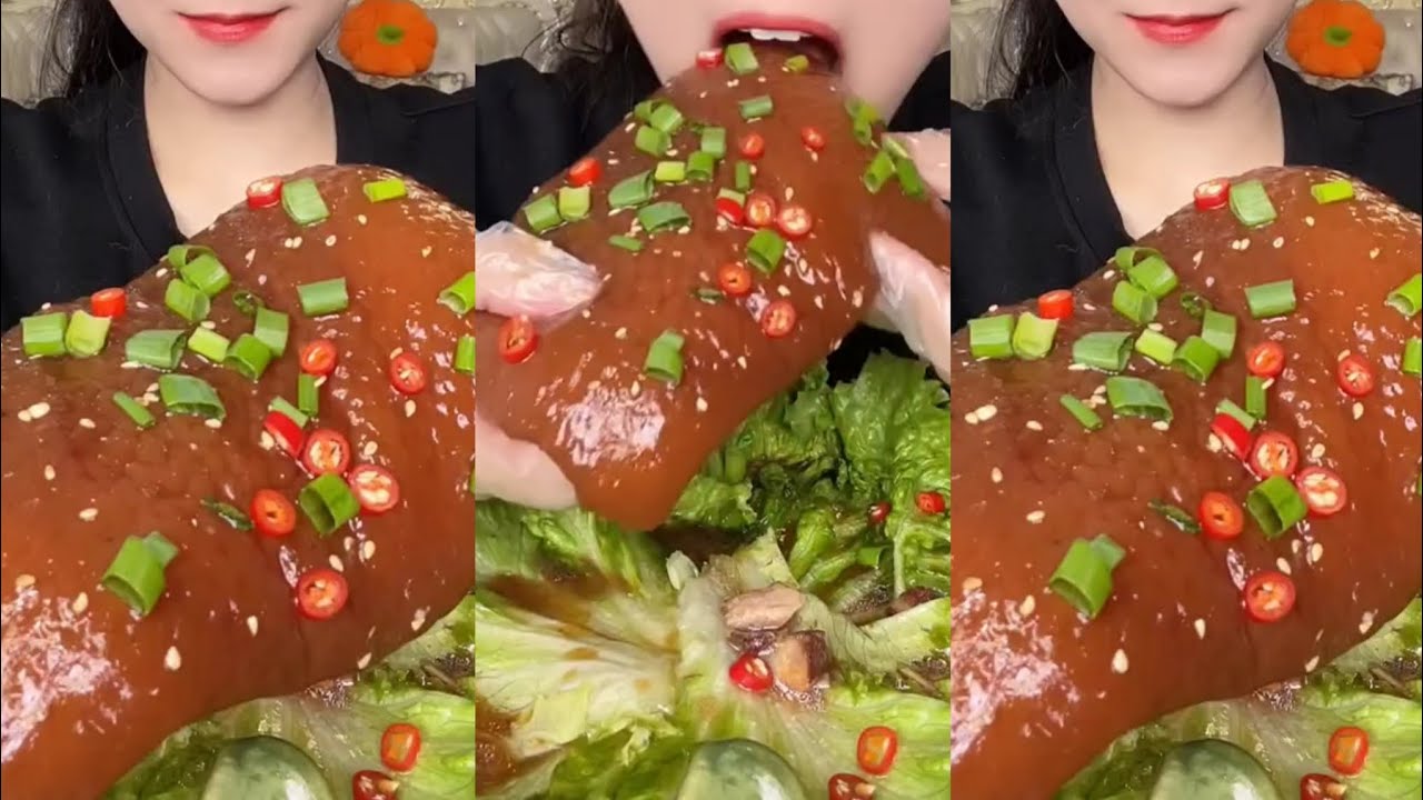 The is the best ASMR mukbang || First video and enjoy it dear || follow ...