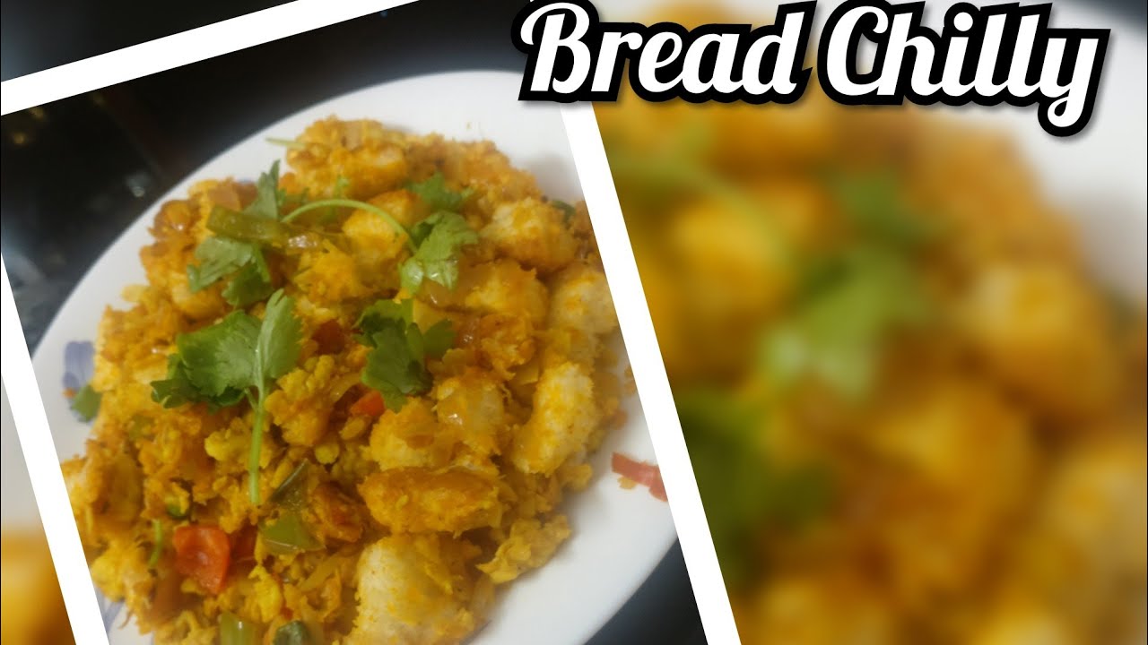 Bread Chilly recipe|| Easy and tasty evening snack ||Home Tales - YouTube
