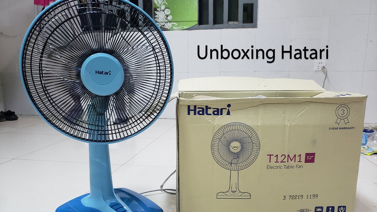 Unboxing & Setup Hatari Fan | Quick Installation Guide - YouTube