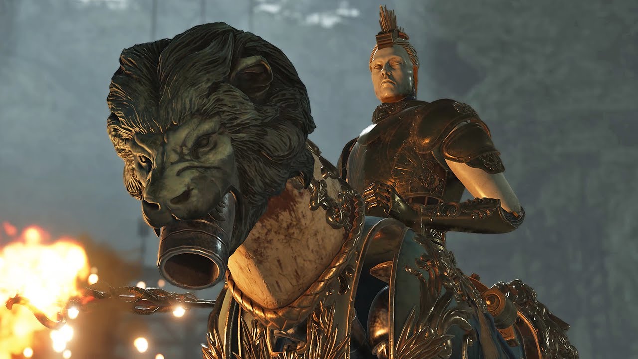 Steelrising - The Centaur Boss Fight - YouTube