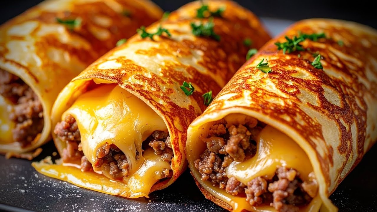 These cheesy potato crepes will Blow Your Mind - YouTube