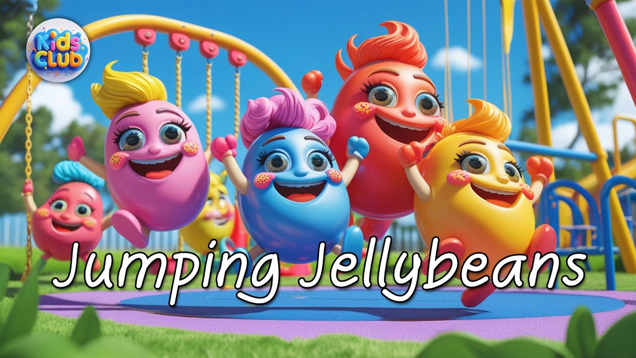 Jumping Jellybeans [ Cheery Kids Club ] - YouTube