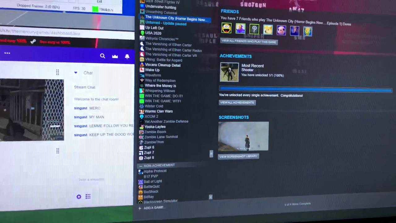 100%ing The Unknown City (Horror Begins Now.....Episode 1) Demo - YouTube