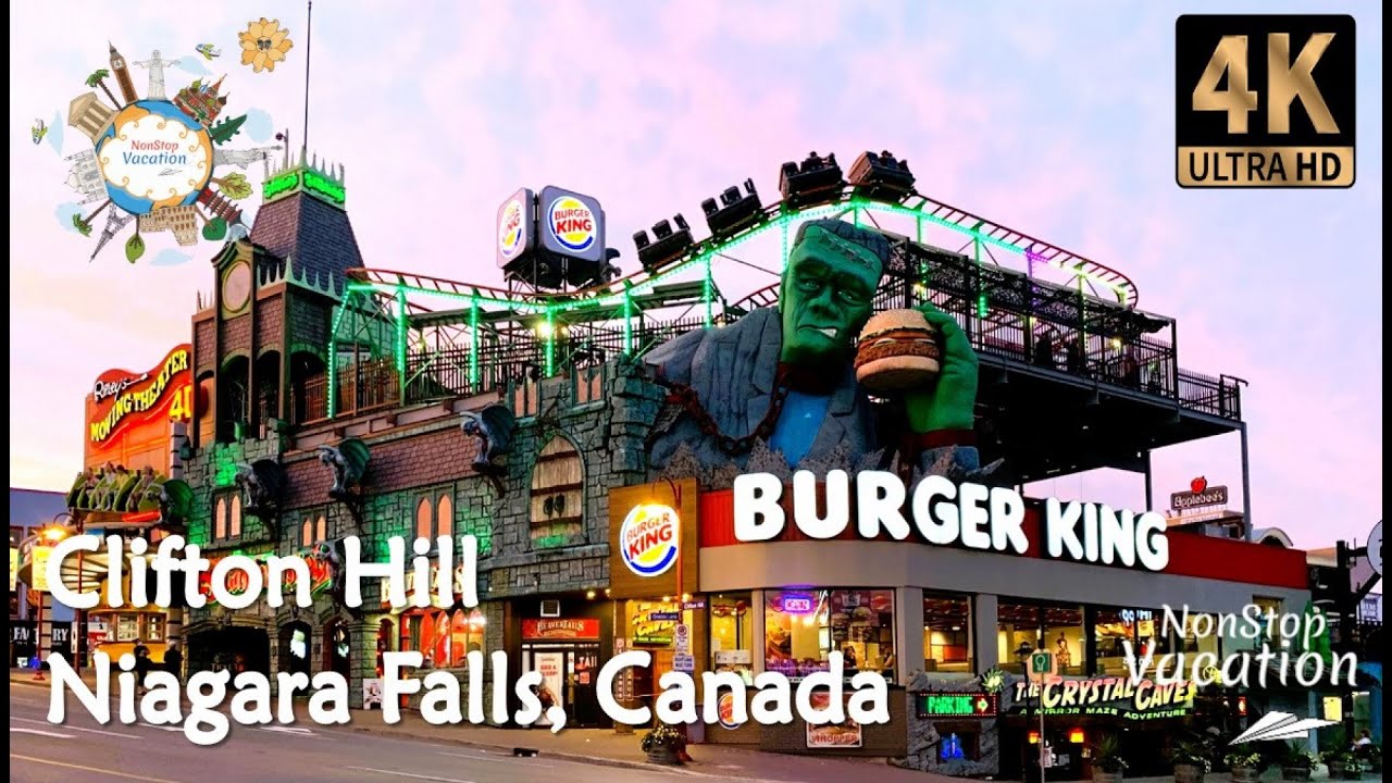 Clifton Hill Niagara Falls City - MOST FAMOUS Street Niagara Falls ...