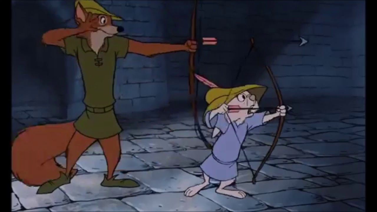 Robin Hood & Skippy Shoot Arrows at Victor Quartermaine - YouTube
