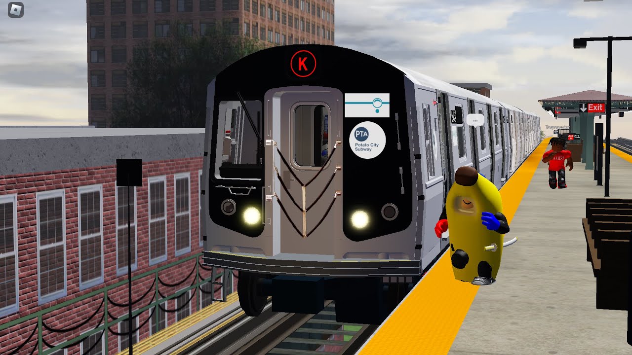 PTA Subway, 26th Street & Cadland bound R40M & R160 B & K Trains at ...