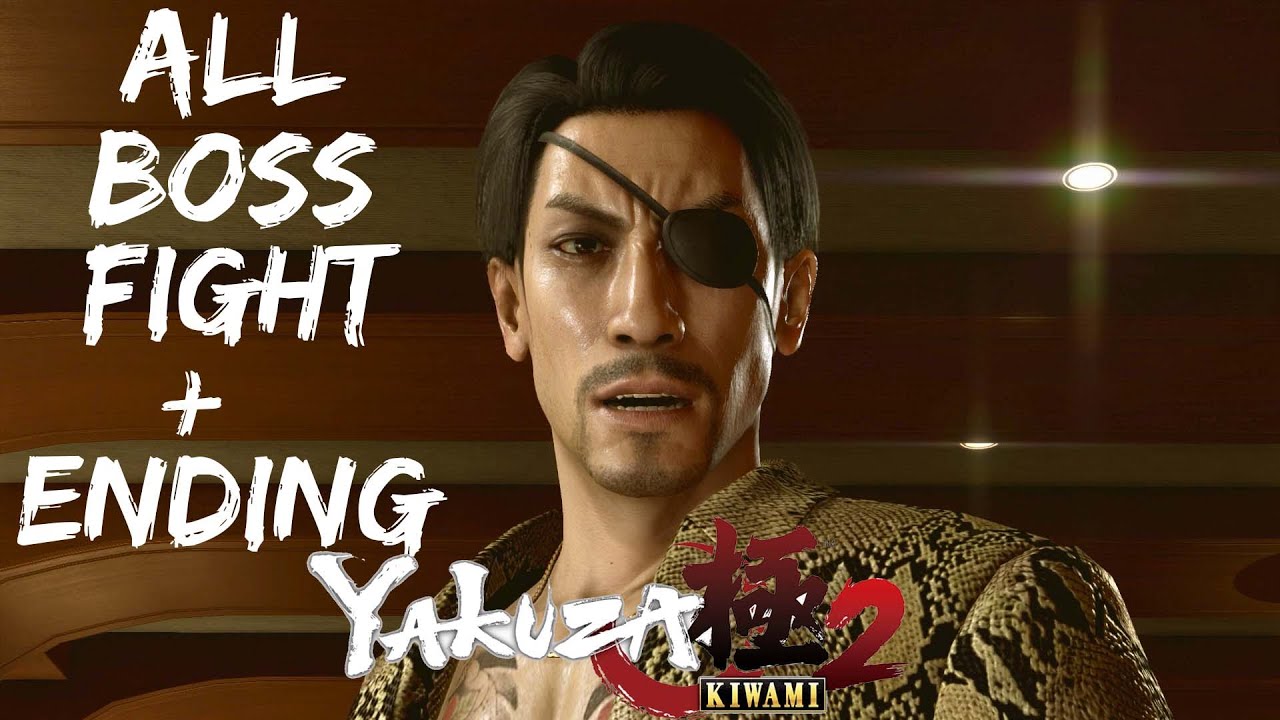 Yakuza Kiwami 2 - The Majima Saga All Boss Fight + Ending - YouTube