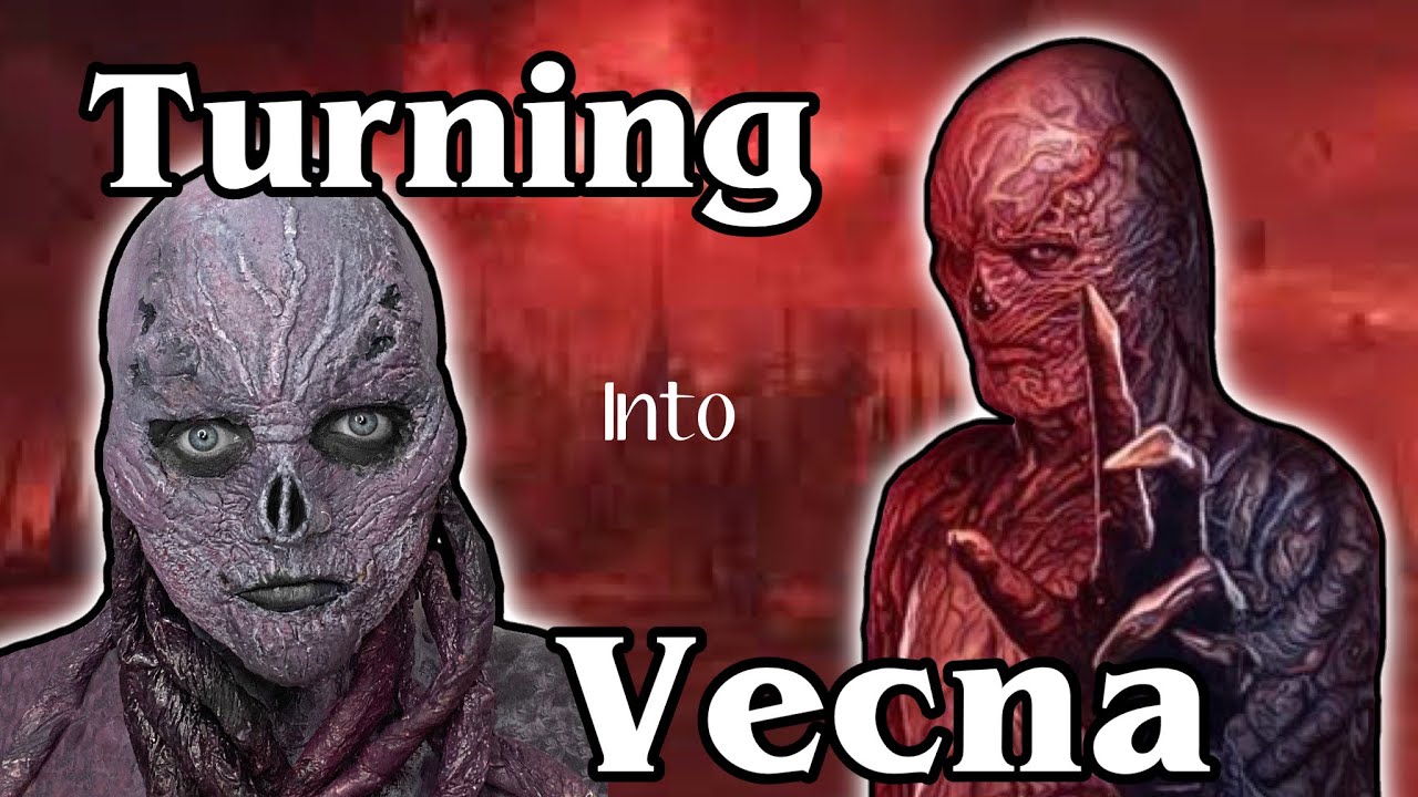 VECNA MAKEUP TRANSFORMATION | SFX MAKEUP TUTORIAL | SELF TAUGHT - YouTube