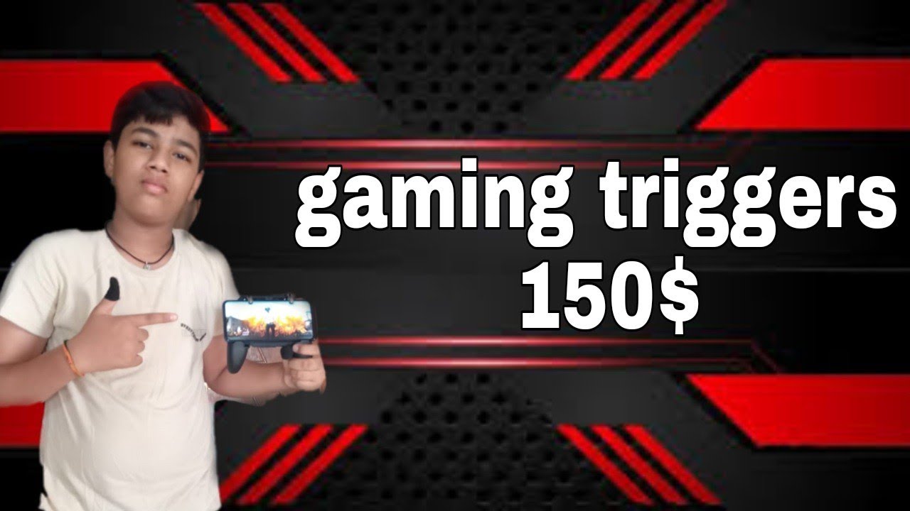 best gaming triggers with finger sleeves in 150$ - YouTube