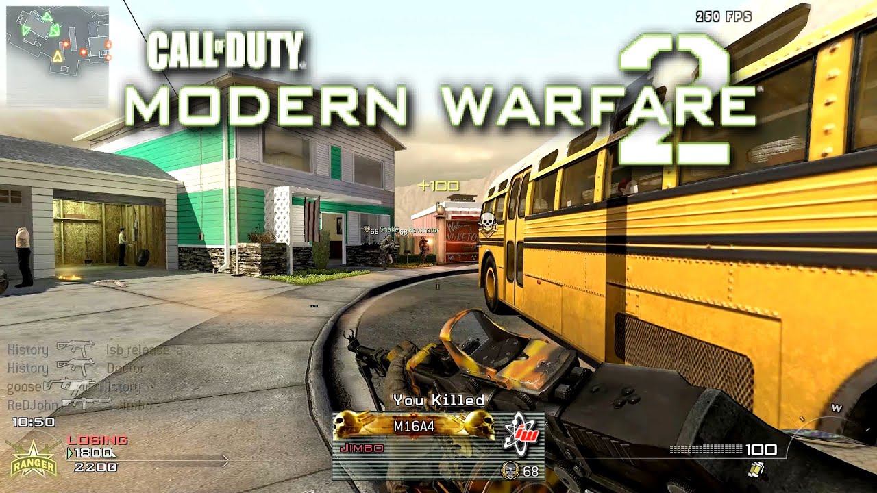 Call Of Duty Modern Warfare 2 Nuketown #TDM #CustomMaps #ReDJohn #RPD ...