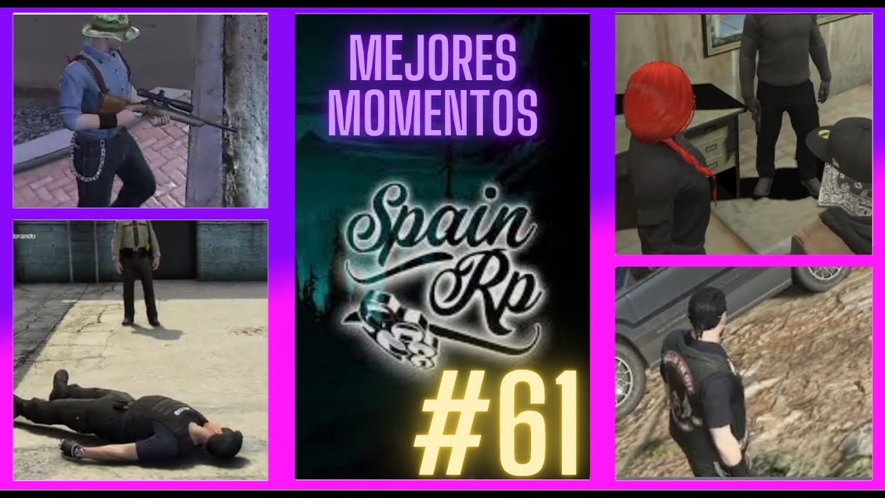 MEJORES MOMENTOS SPAIN RP 61 2024 GTA ROLEPLAY ROL Moteros #clips #gta ...