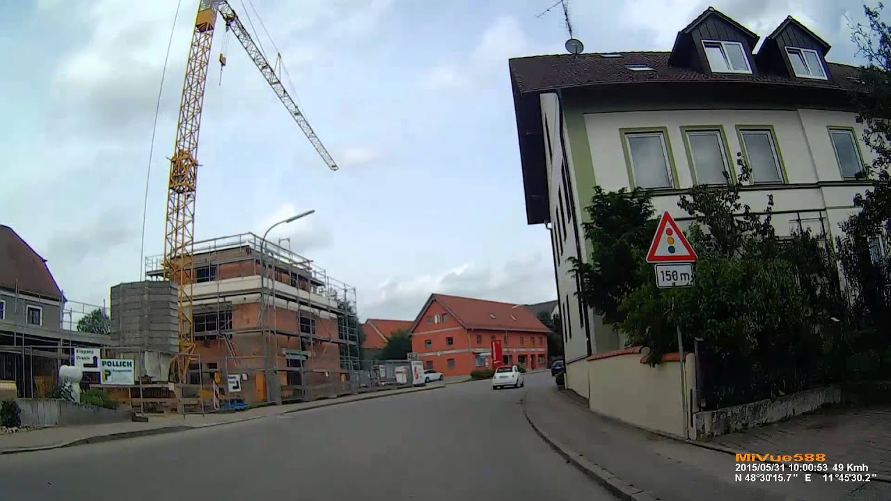 D: Gemeinde Attenkirchen. Landkreis Freising. Ortsdurchfahrt. Mai 2015 ...