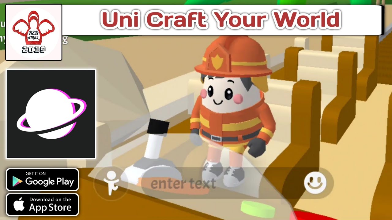 ️ Deby story bermain di taman dinosaurus (Uni craft your world) - YouTube