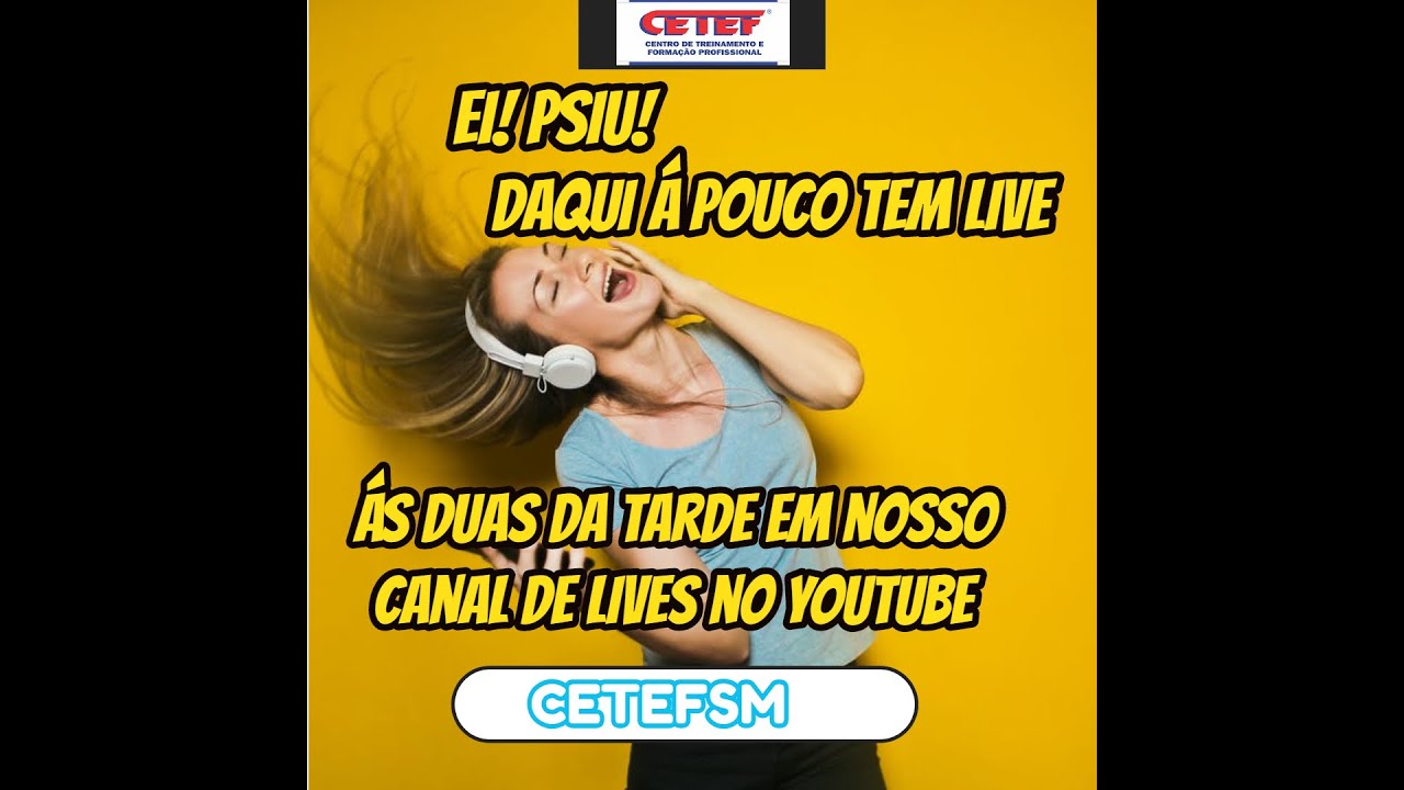 LIVE 10/07/2020 CETEF CURSOS - YouTube