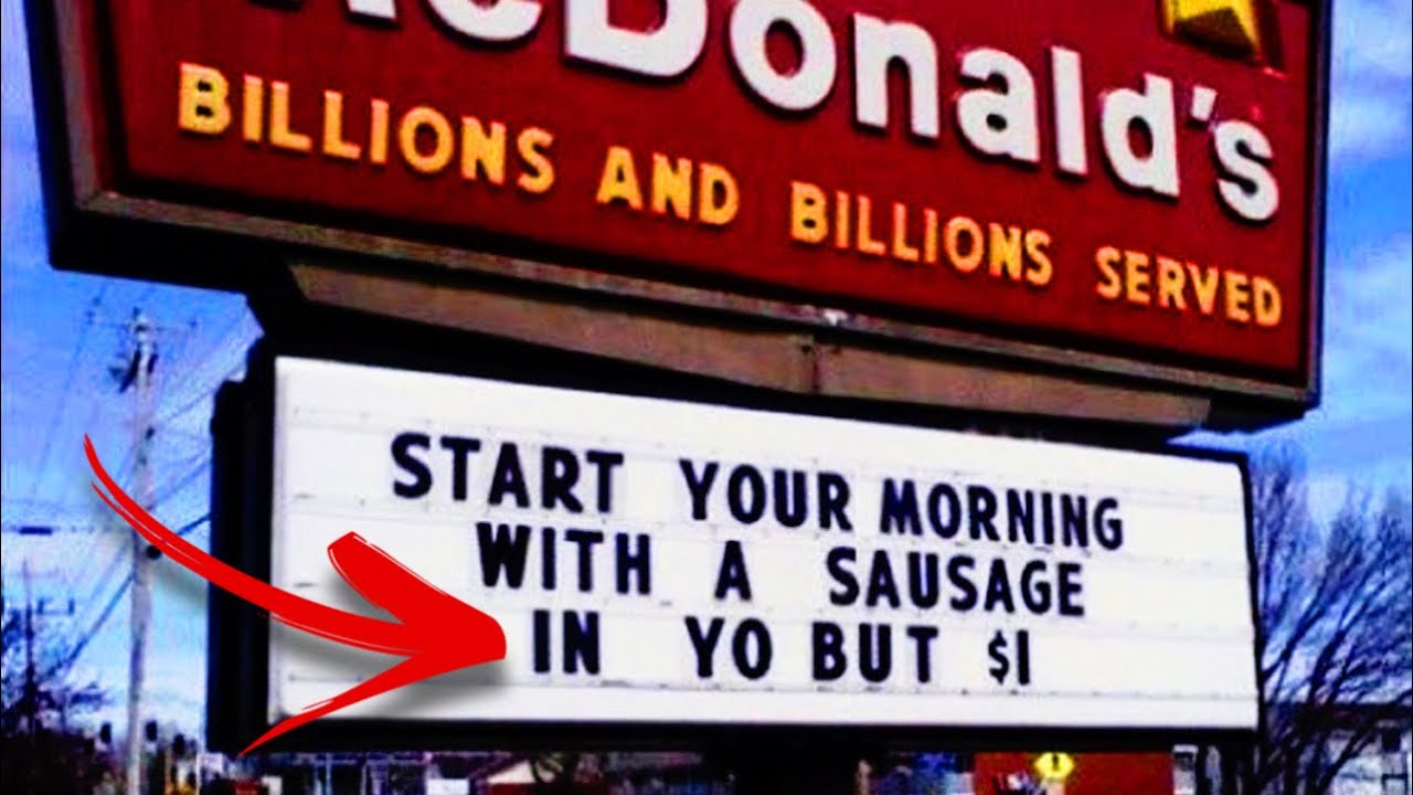 The Most Hilarious Signs Fails! - YouTube