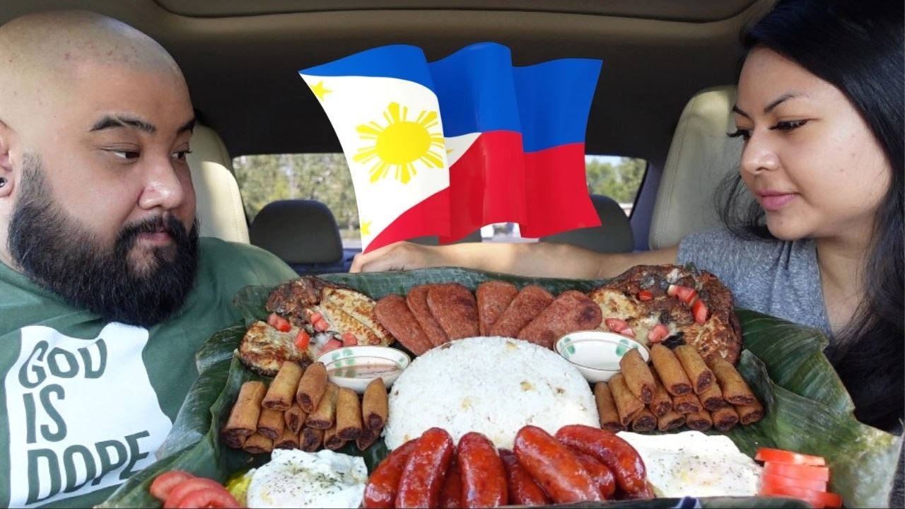 FILIPINO FOOD MUKBANG !! - YouTube