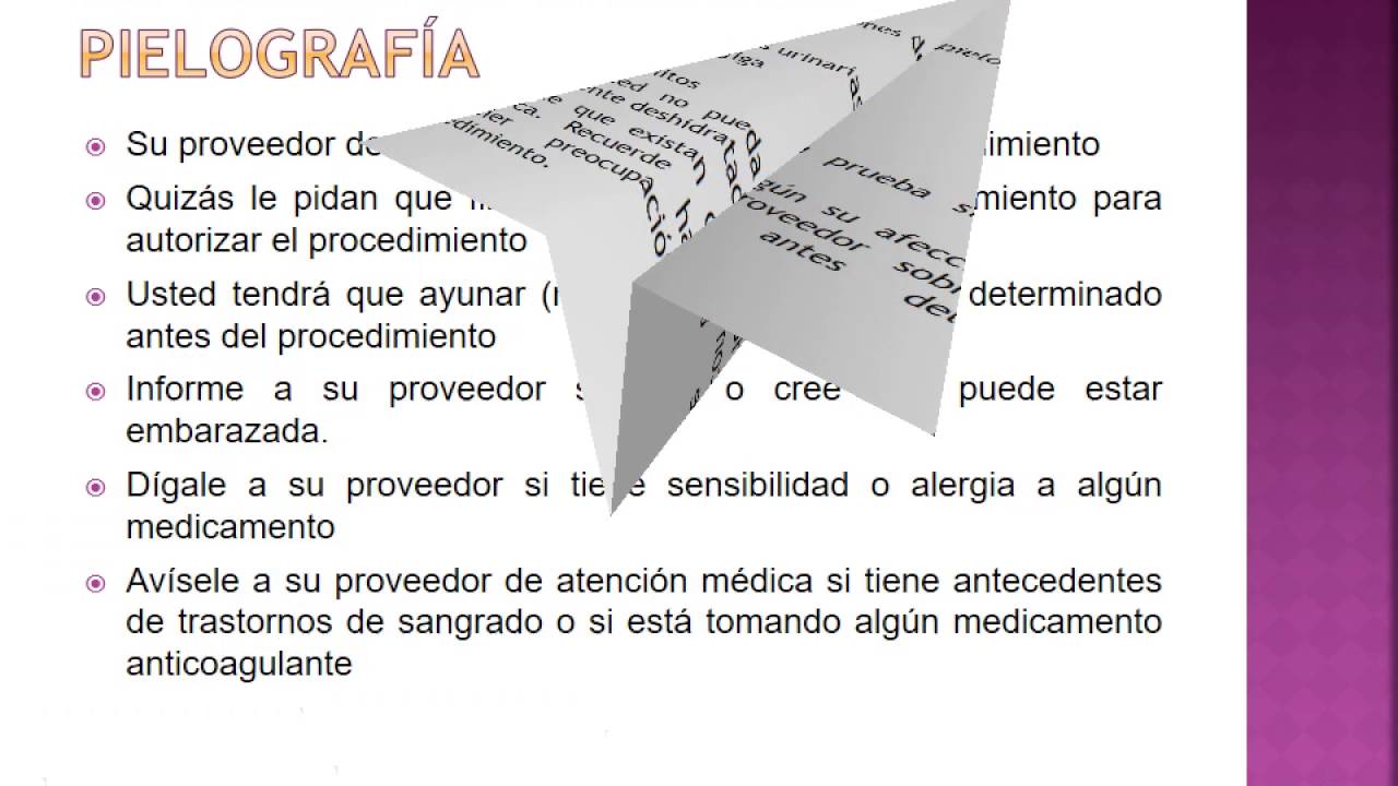 PIELOGRAFIA ASCENDENTE - YouTube