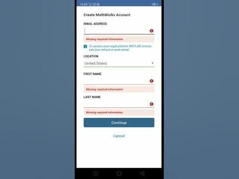 MATLAB App Installation by using Google Playstore (Mobile) - YouTube