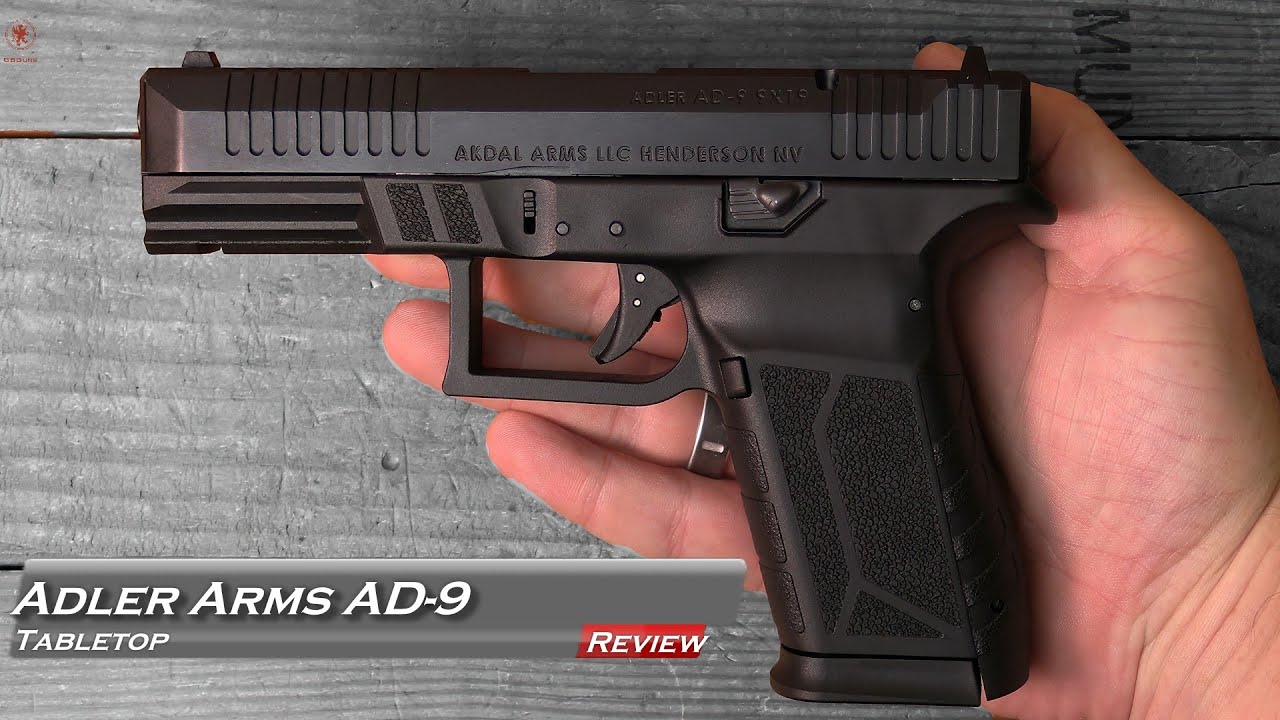 Adler Arms AD 9 Tabletop Review and Field Strip - YouTube